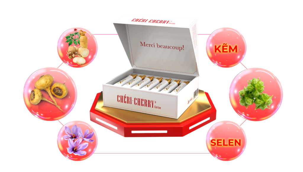 CHERI -CHERRY - Thực Phẩm Chức Năng Tăng Cường Sinh Lý - Cheri Cherry